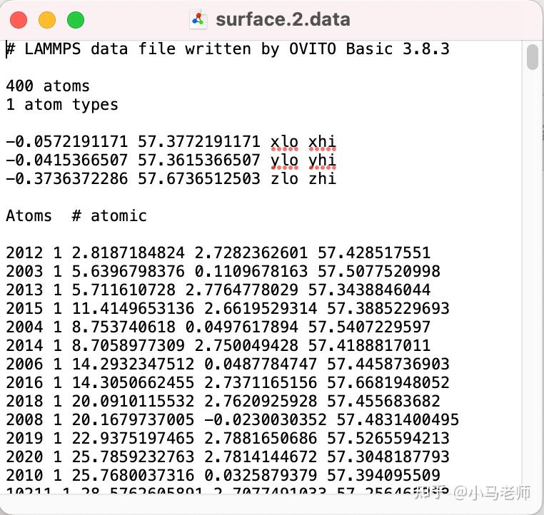粗糙表面原子提取方法 - 知乎
