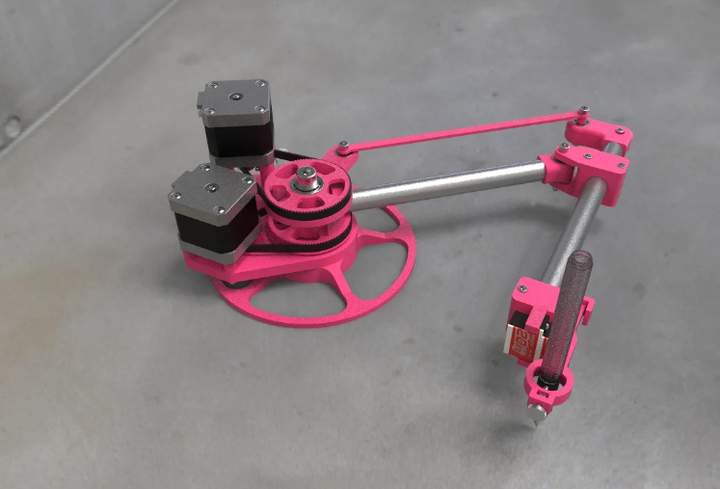 [原创] drawbot 机械臂 平面关节scara机械臂 写字画画机器人DIY教程 - 知乎