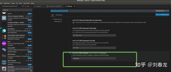 vscode集成使用 beyond compare工具 - 知乎