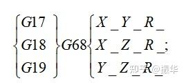 3.5.3旋转指令G68/G69 - 知乎