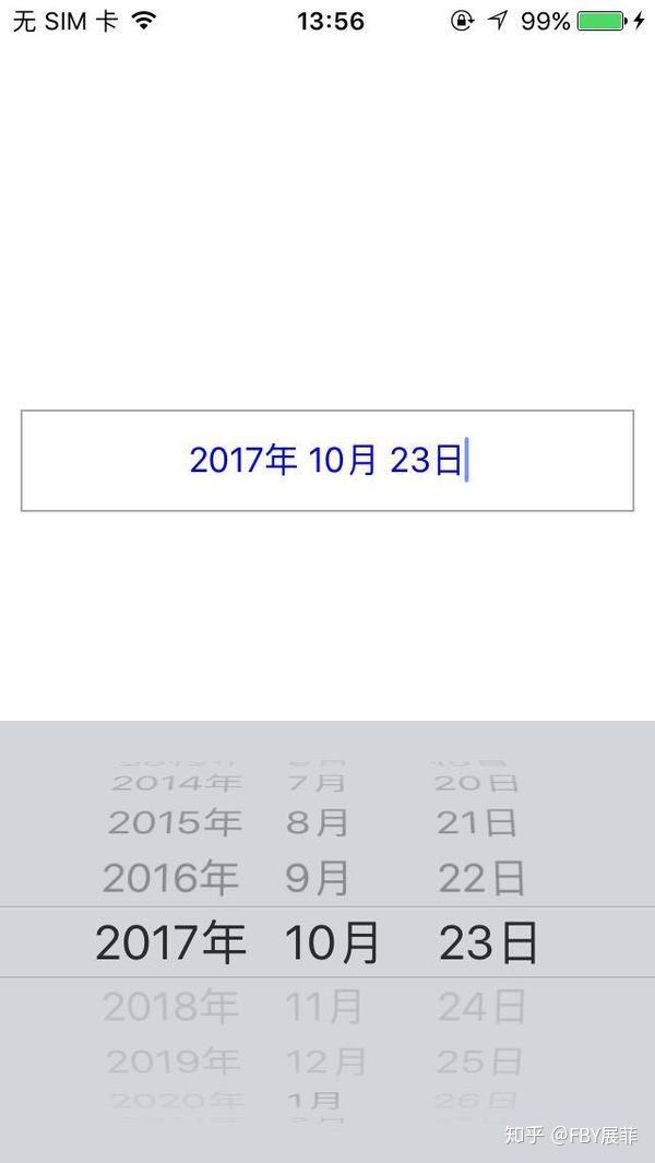 iOS UIDatePicker的使用详情 - 知乎