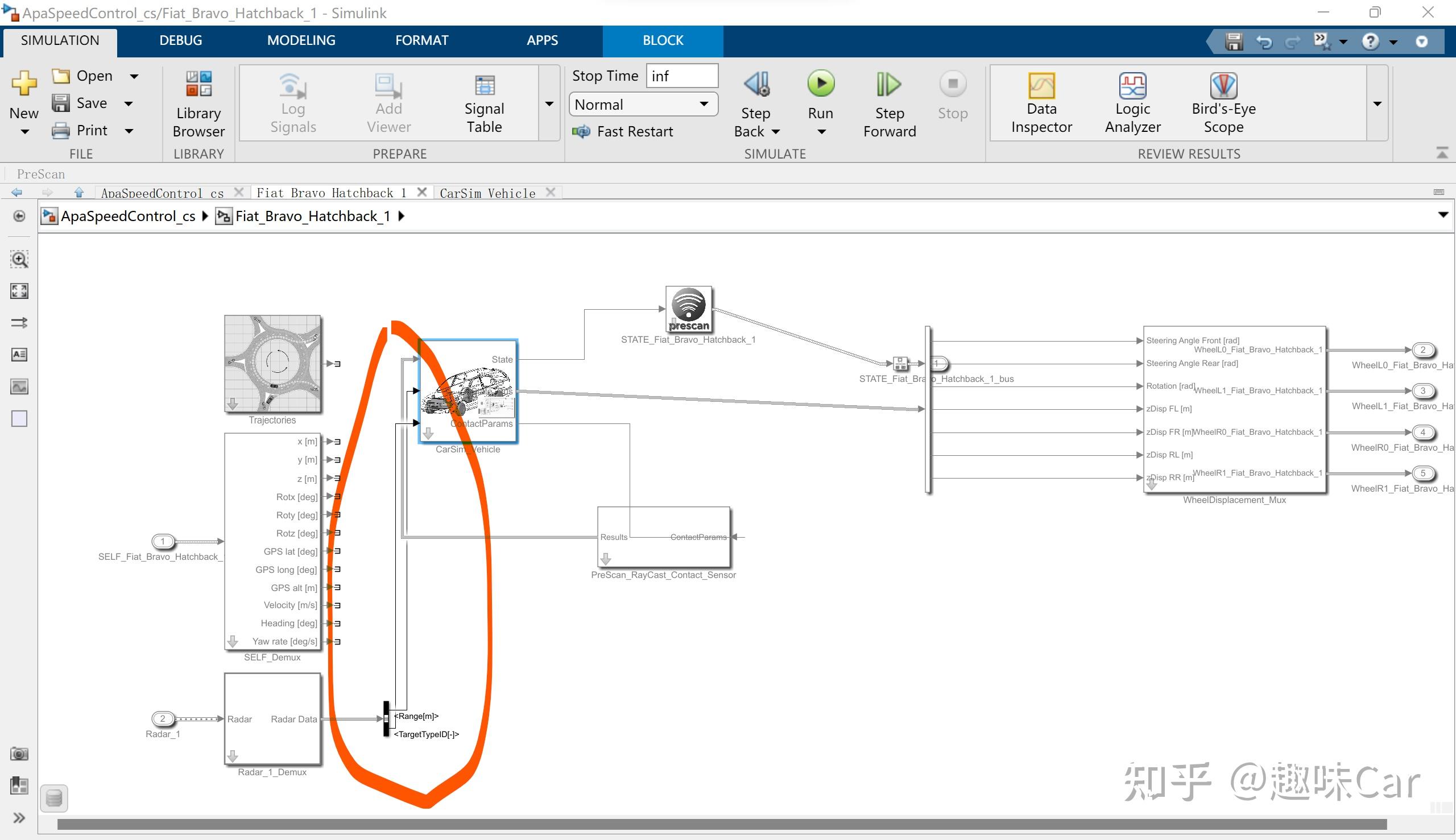 Prescan，Carsim和simulink联合仿真入门分享 - 知乎