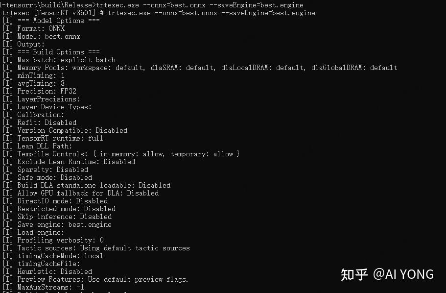 Yolov11+tensorRT加速推理+部署(windows) - 知乎