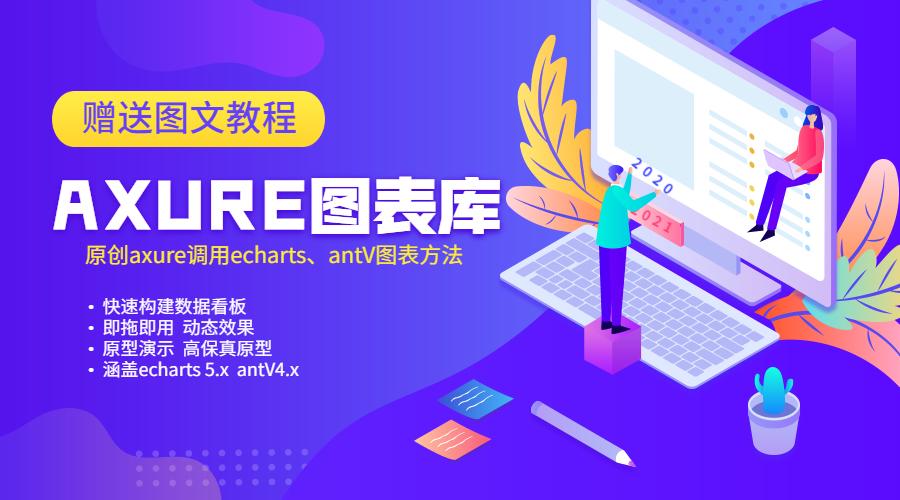 Axure图表展示最全教程:JS代码调用ECharts、AntV图表[已更新离线版] - 知乎