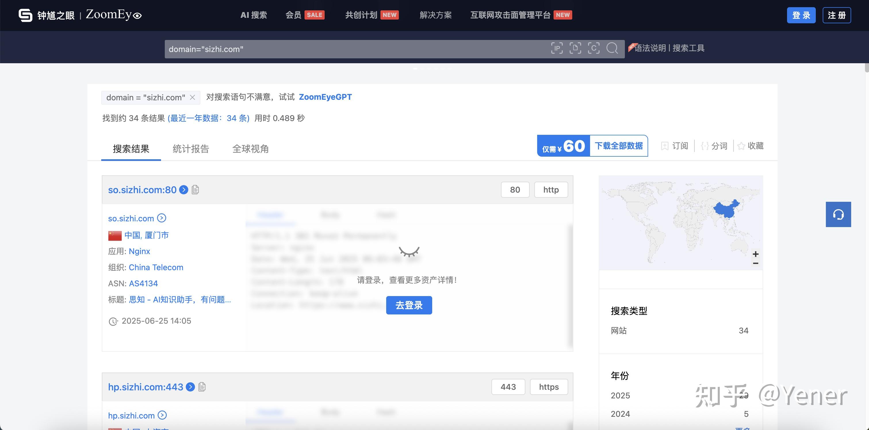 必备的网络空间测绘工具盘点：MaskGraph、Shodan、Censys、FOFA、360Quake、ZoomEye、Hunter大比拼 - 知乎