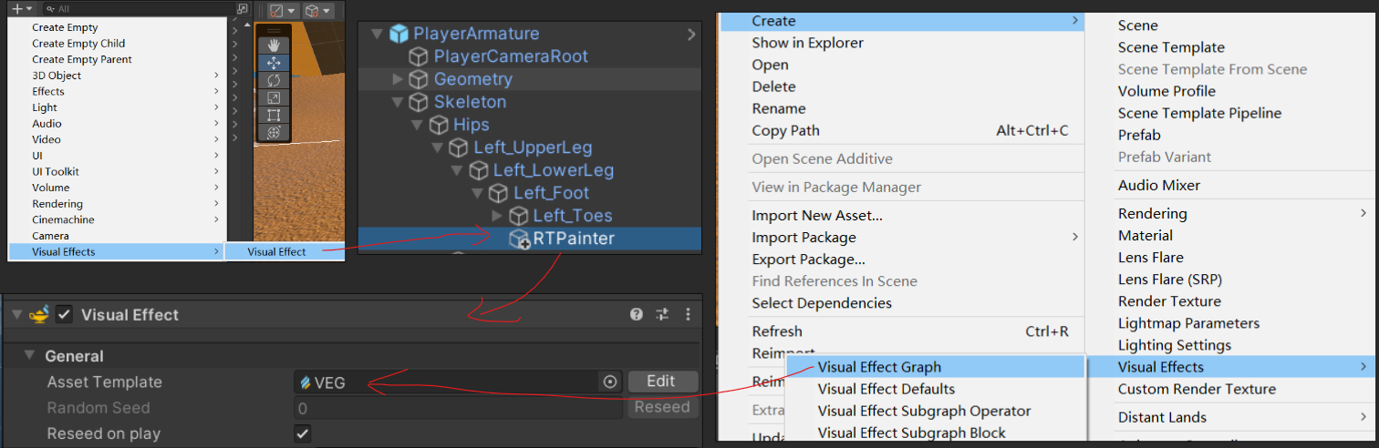 Unity URP ShaderGraph 结合 Substance Designer实现简单程序化可交互沙地 - 知乎