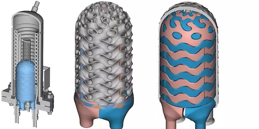 【Simpleware】结合增材制造、模拟、CT检测和试验优化设计TPMS换热器 - 知乎