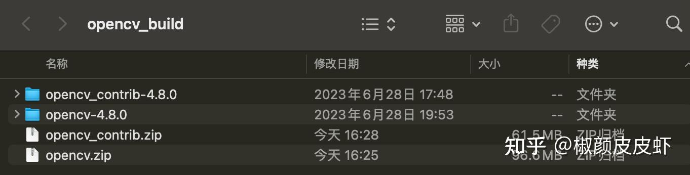 【OpenCV】在MacOS上源码编译OpenCV - 知乎