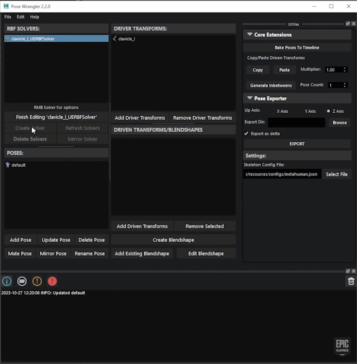 【UE5】使用全新PoseDriverConnect工具集插件在Maya和UE中创建姿势修型动画 - 知乎