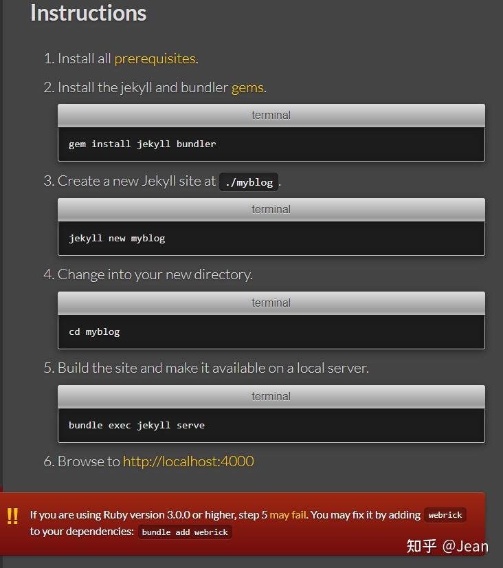 在Windows11上安装Jekyll环境，搭建静态网站并部署到GitHub Pages - 知乎