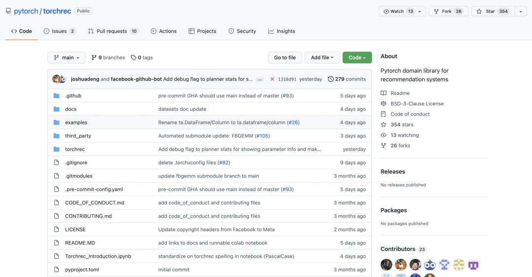 PyTorch官方发布推荐系统库：TorchRec - 知乎