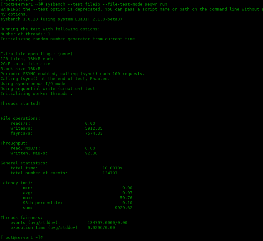 使用 Sysbench 进行 Linux 性能测试 - 知乎