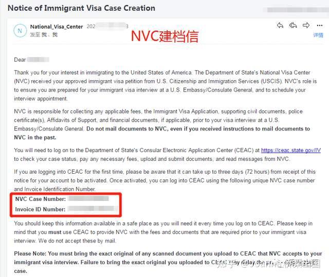 美国亲属移民丨收到NVC建档信，但是无法启动NVC的工作，怎么办？ - 知乎