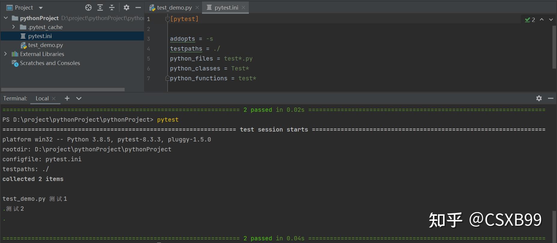 三十九、Python（pytest框架-中） - 知乎