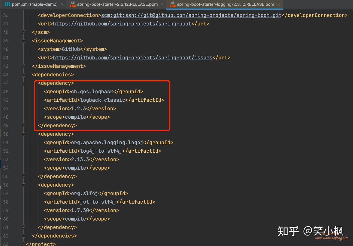 【笑小枫的SpringBoot系列】【六】SpringBoot日志打印Logback详解 - 知乎
