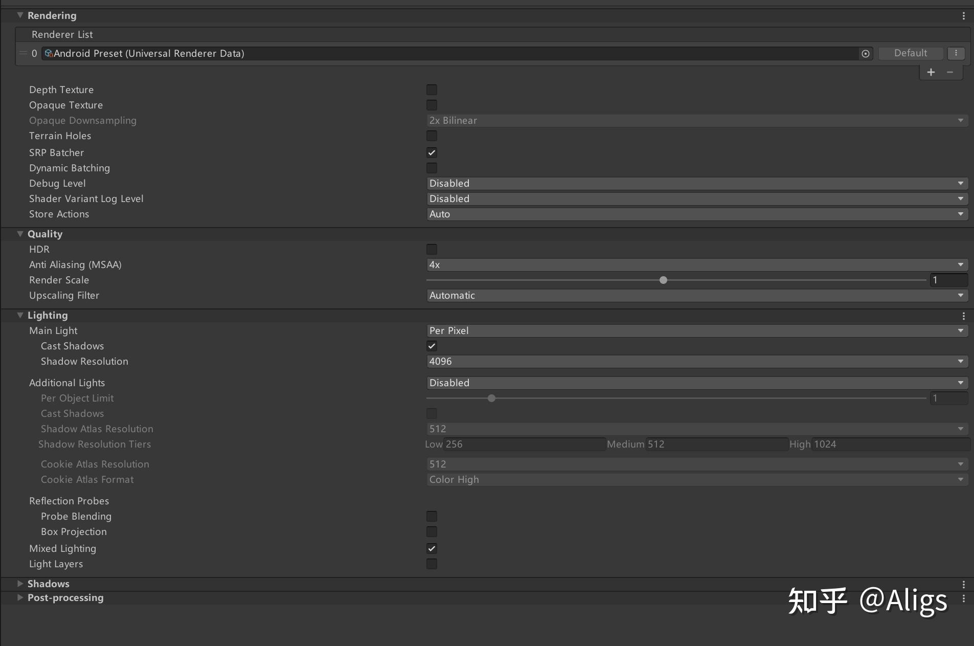 【Unity URP】源码梳理（一）：负责资源创建的UniversalRenderPiplineAsset.cs - 知乎