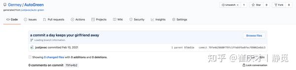 怎样让你的 GitHub 365 天都保持全绿？ - 知乎