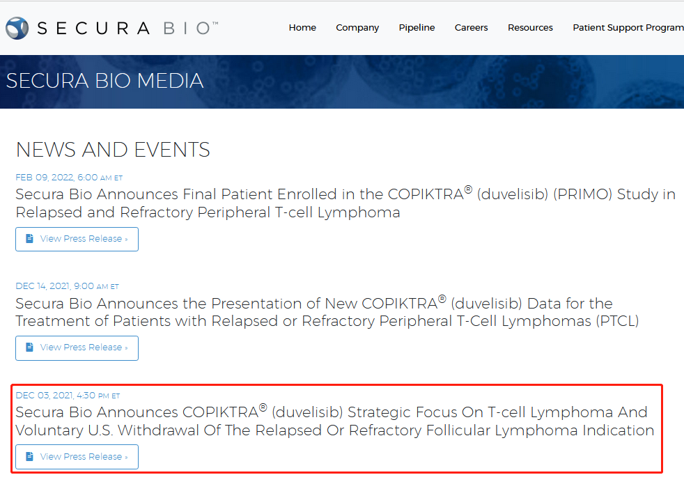 又一款PI3K抑制剂遭FDA安全性警告！ - 知乎