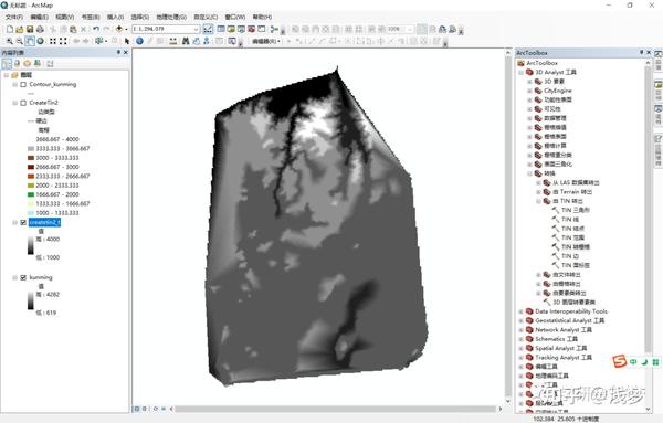 【ArcGIS基础】DEM数据分析基础 - 知乎