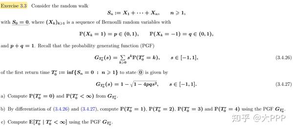 随机过程学习笔记（2）- Random Walks随机游走问题 - 知乎