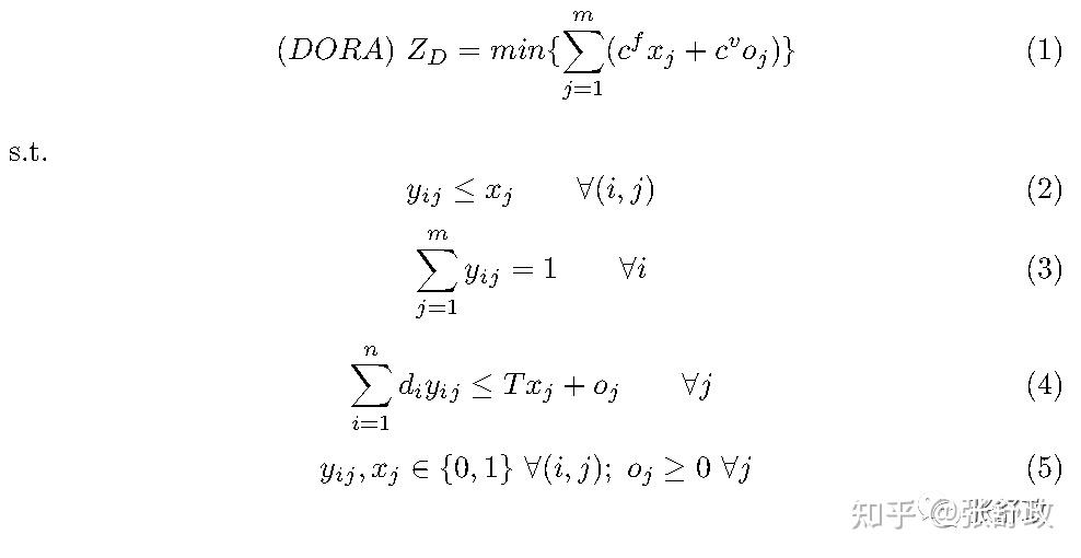 手术的最优化分配（1）——确定性模型及Python调用Docplex求解 - 知乎