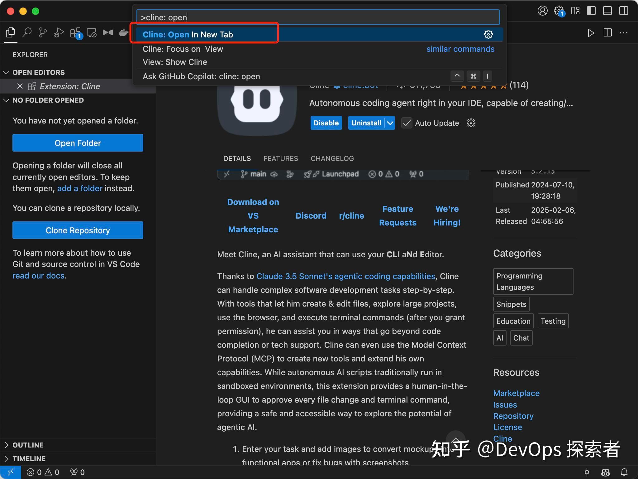Cline + VSCode + DeepSeek：超强 AI 编程助手，免费畅享 AI 生产力 - 知乎