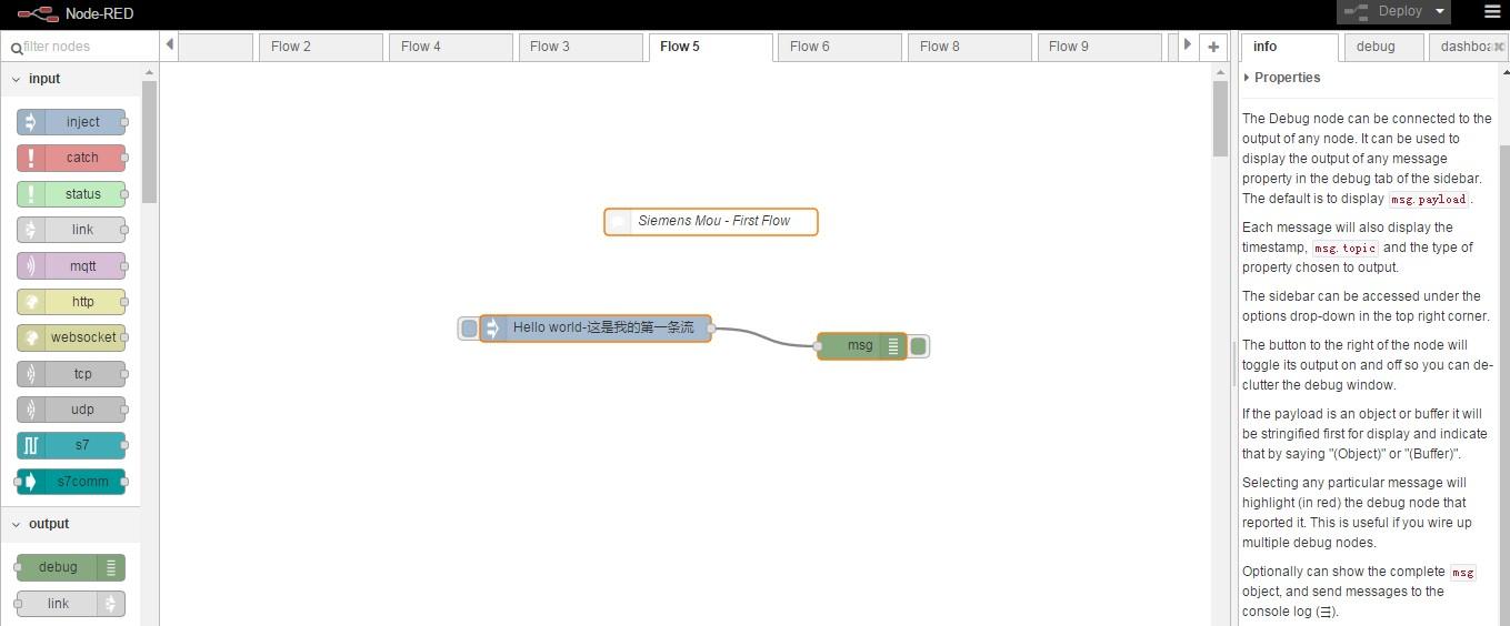 Node-RED 第二章：构建第一条流 - 知乎