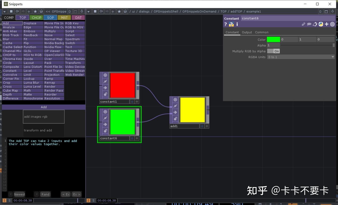 “自带宝藏”：TouchDesigner099的帮助文档和Operator Snippets - 知乎