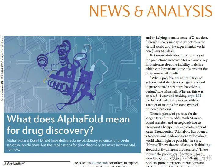 Nat Rev Drug Discov｜AlphaFold对药物发现意味着什么？ - 知乎
