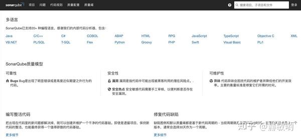 代码分析体系及Sonarqube平台 - 知乎