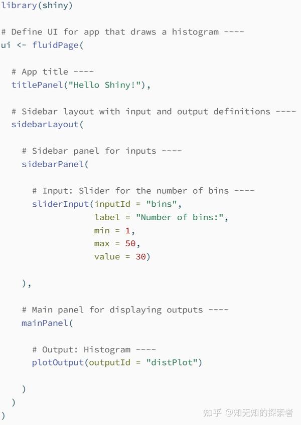 R Shiny简介 - 知乎