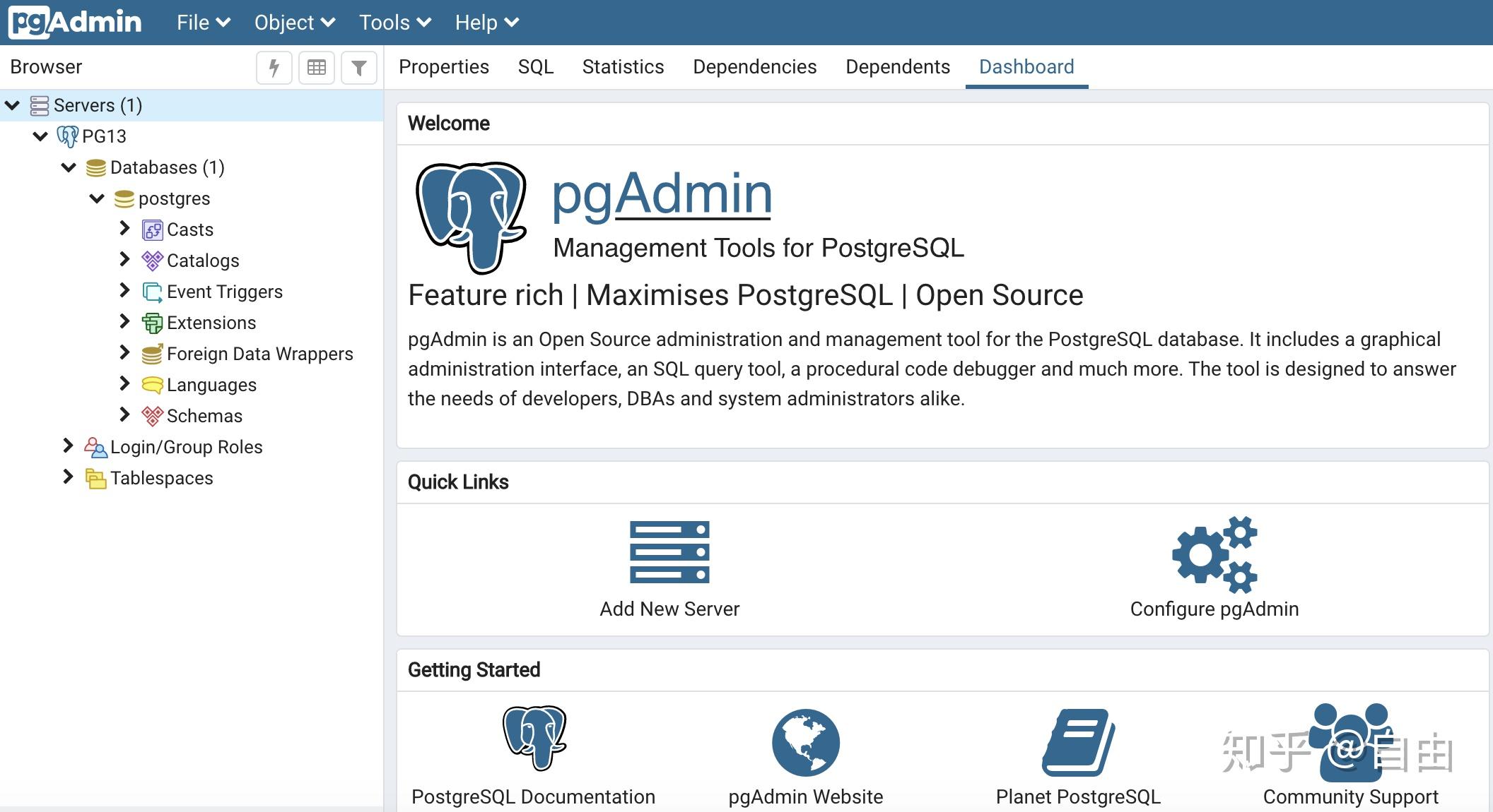 pgAdmin4 - 搞定安装部署 - 知乎
