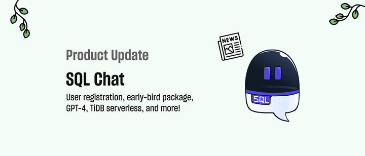 SQL Chat 更新 - 用户注册，早鸟套餐，GPT-4，新增支持数据库 - 知乎