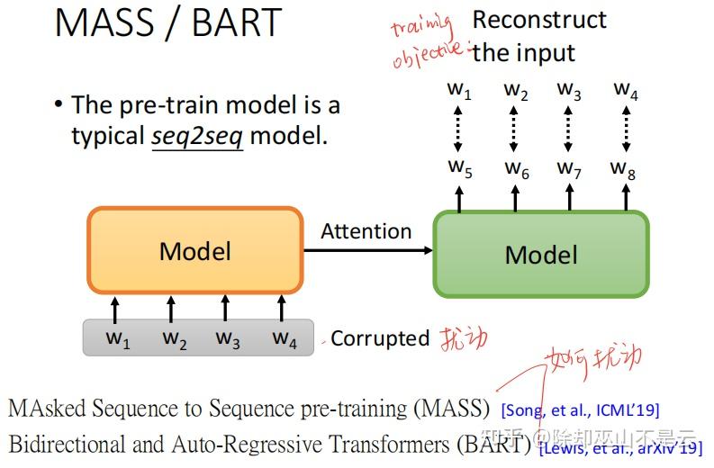 李宏毅机器学习--ML2021学习笔记（十一）BERT家族 - 知乎