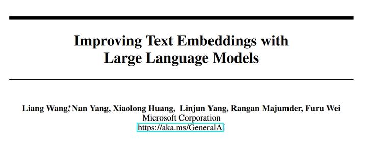 【检索增强大模型】从Improving Text Embeddings with Large Language Models开始，浅谈文本表示的前世今生 - 知乎