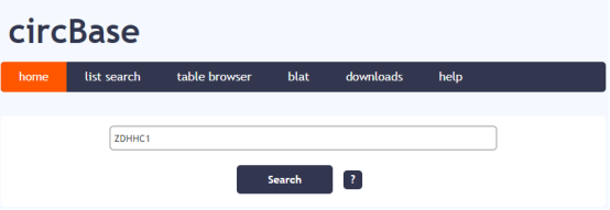 circBase 数据库：专注研究环状RNA - 知乎
