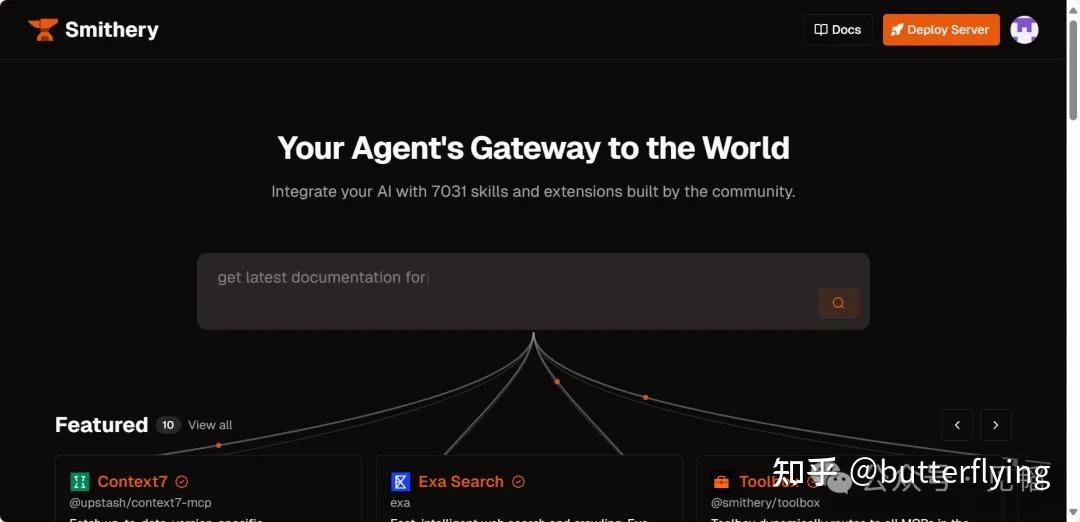 通过Smithery平台下载和管理MCP，打造个人问答知识库 - 知乎