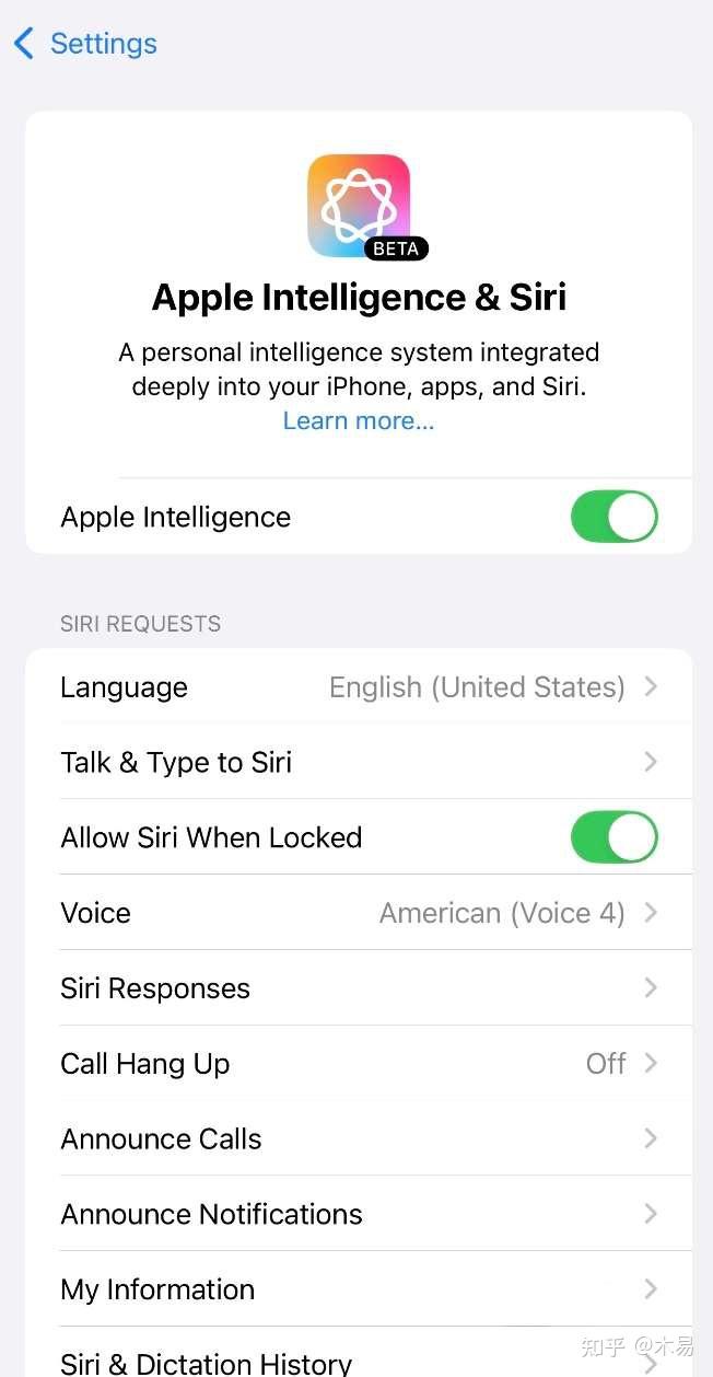 一文记录Apple Intelligence从开始到设置全过程！ - 知乎
