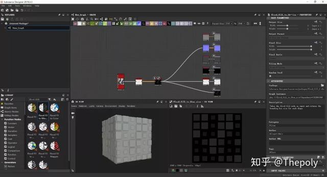 Substance Designer | 十大重要节点解析_Flood Fill - 知乎