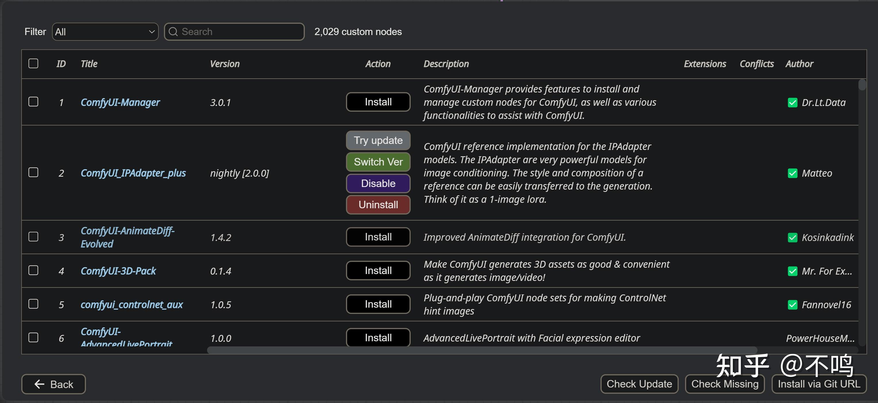 ComfyUI_插件推荐及使用 - 知乎