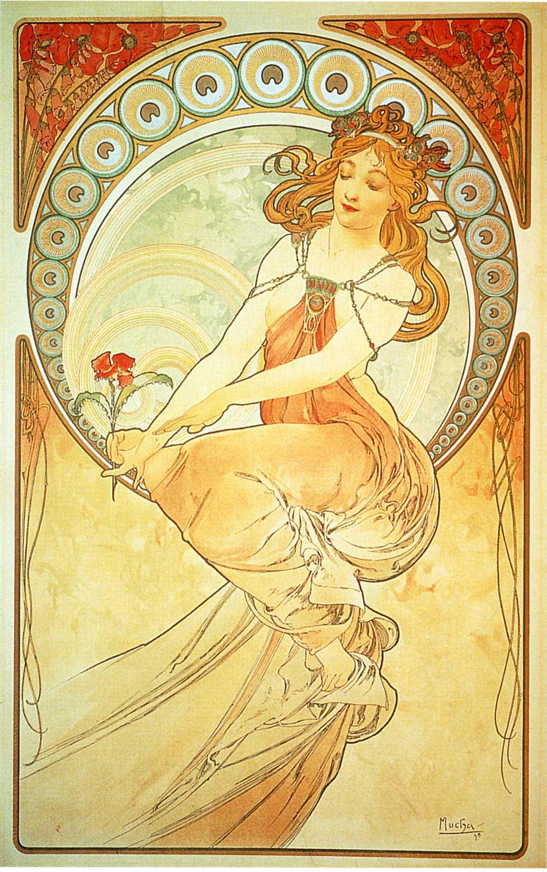 如何评价阿尔丰斯·穆夏（Alfons Mucha）？ - 知乎