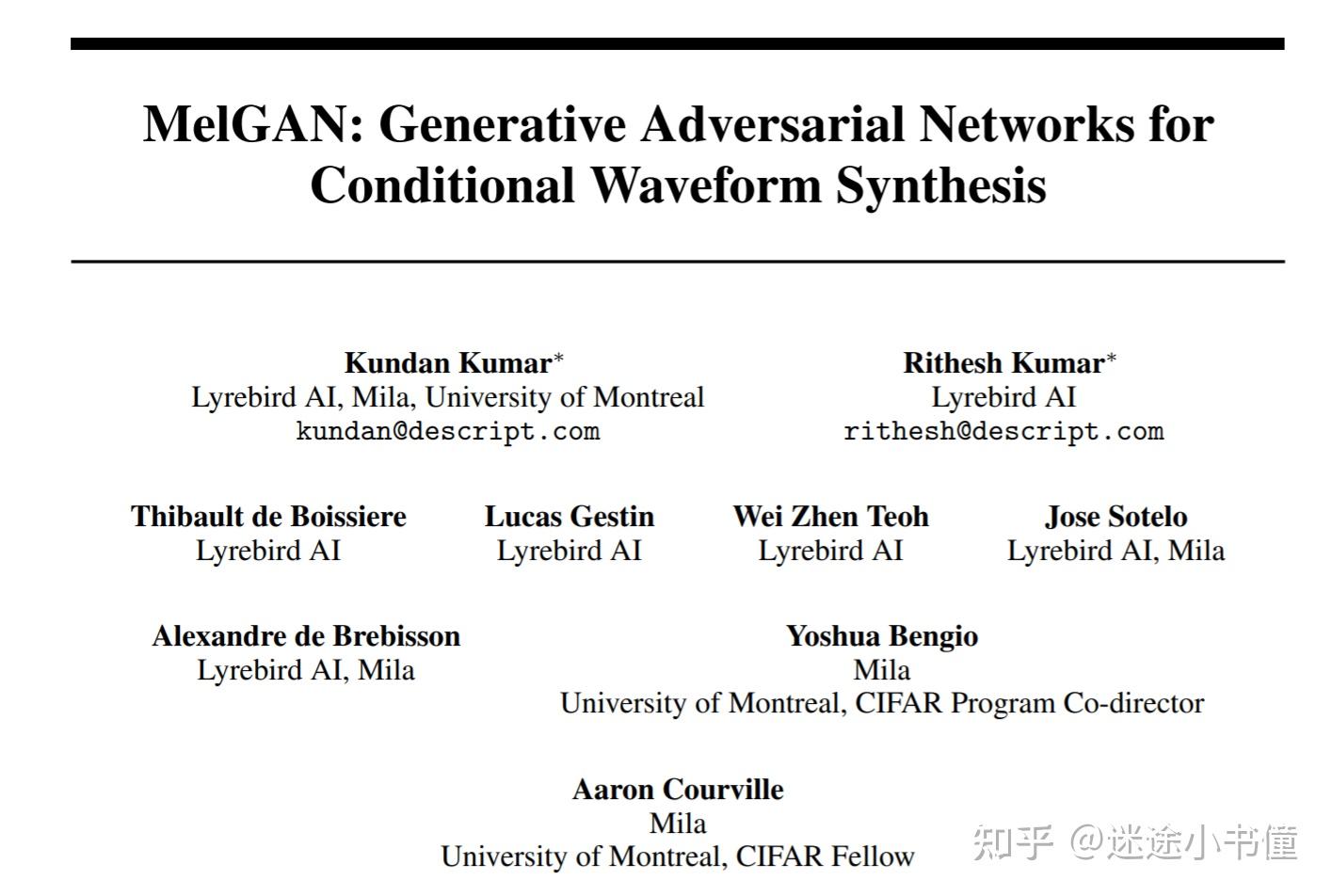 [细读经典]HiFi-GAN for TTS vocoder - 知乎