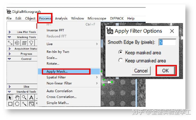 如何用Digital Micrograph（DM）软件分析与处理透射电镜TEM图像测试结果 - 知乎