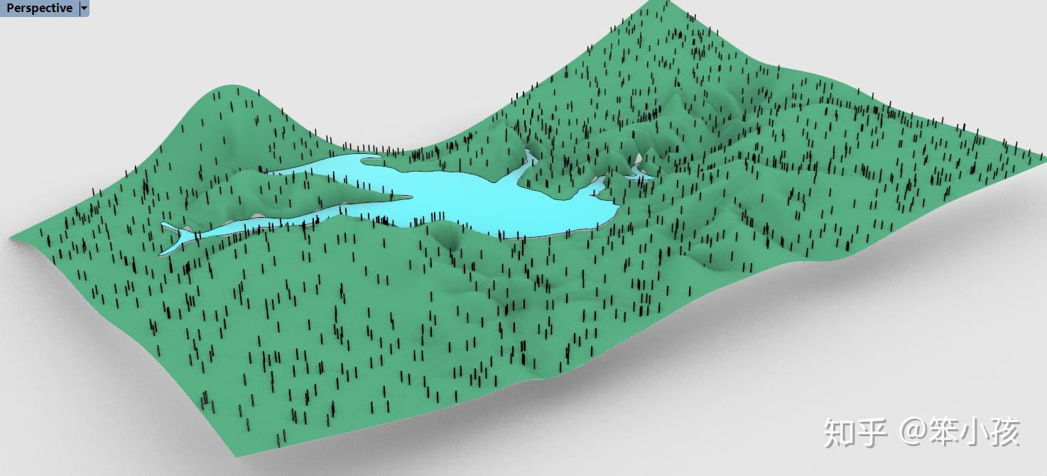 从SU到Rhino——lumion批量种树 - 知乎