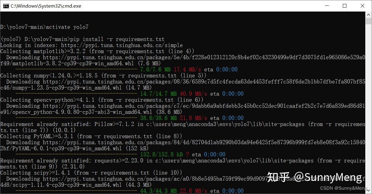 ⭐YOLOv7训练自己的数据集（全网最详细 亲测有效）⭐ - 知乎