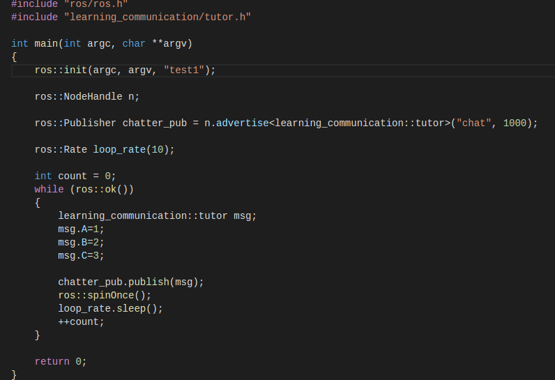 大白菜的ROS笔记（5）（自定义消息并使用） - 知乎