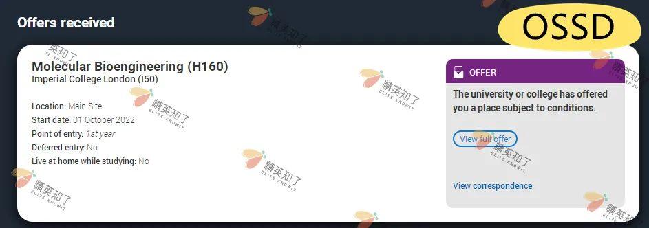 本周offer快报：帝国理工，UCL，多伦多，爱丁堡齐发OFFER！ - 知乎