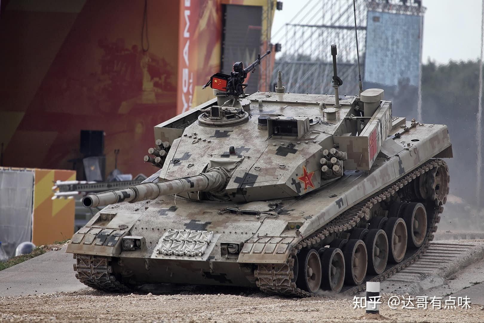 为什么坦克两项赛是96B而不是更强的99A参赛？ - 知乎