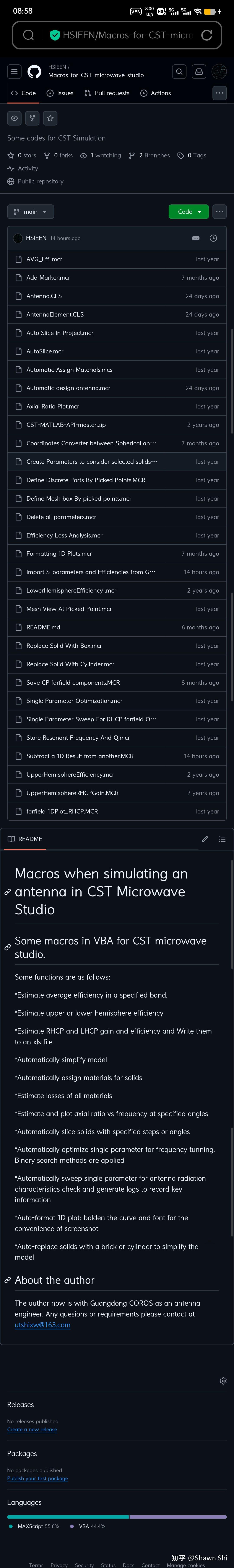 Share some CST microwave studio self-defined macros - 知乎