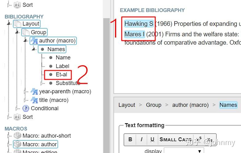 [Zotero]author+year格式下，et al如何变为斜体？ - 知乎